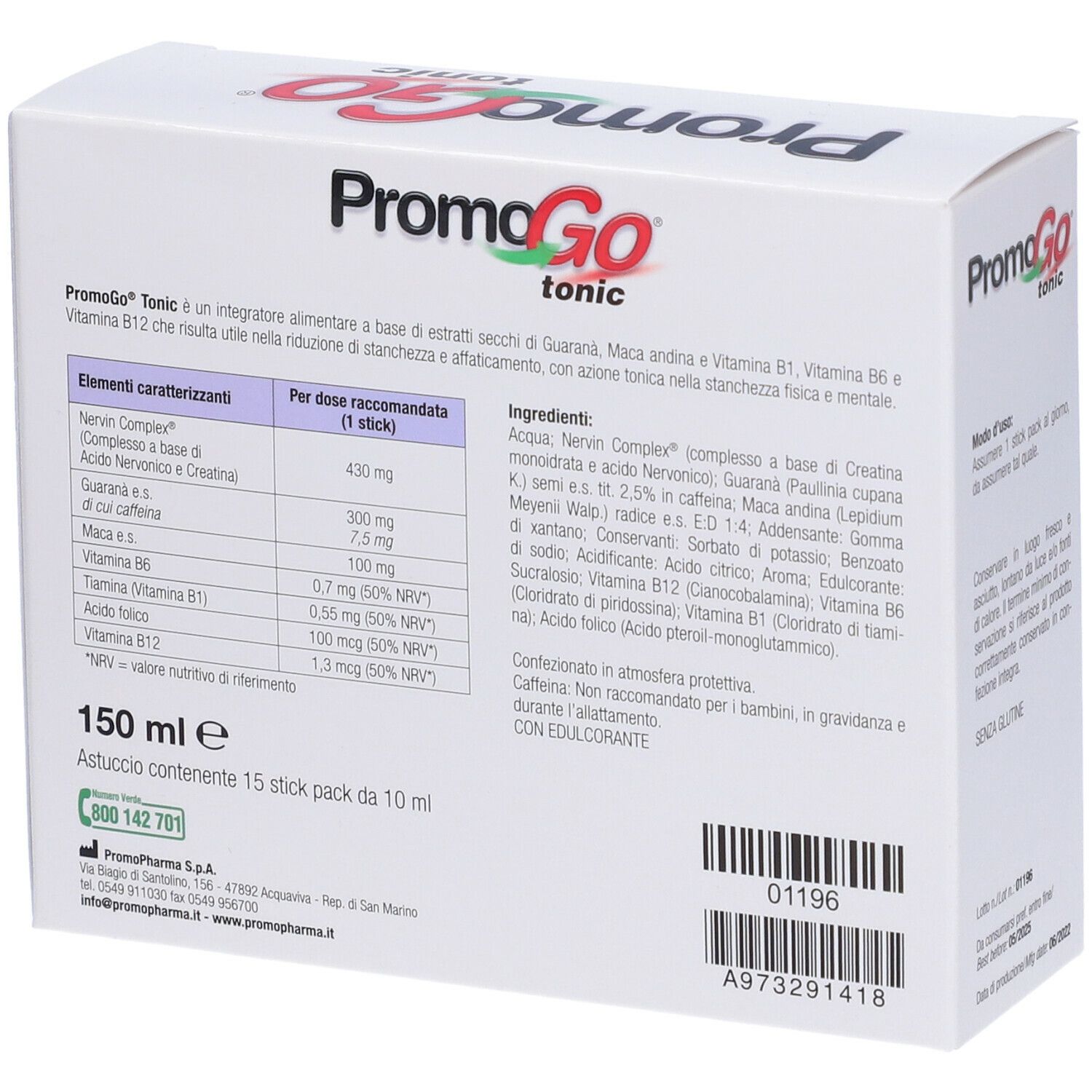 PromoPharma® PromoGo® Tonic 15x10 ml - Redcare