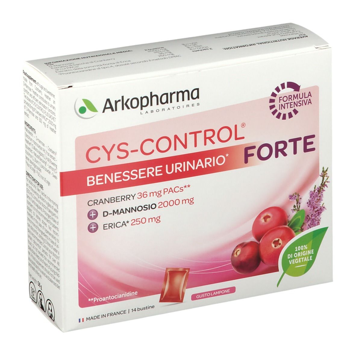 Arkopharma CYS-CONTROL® Forte 4 pz - Redcare