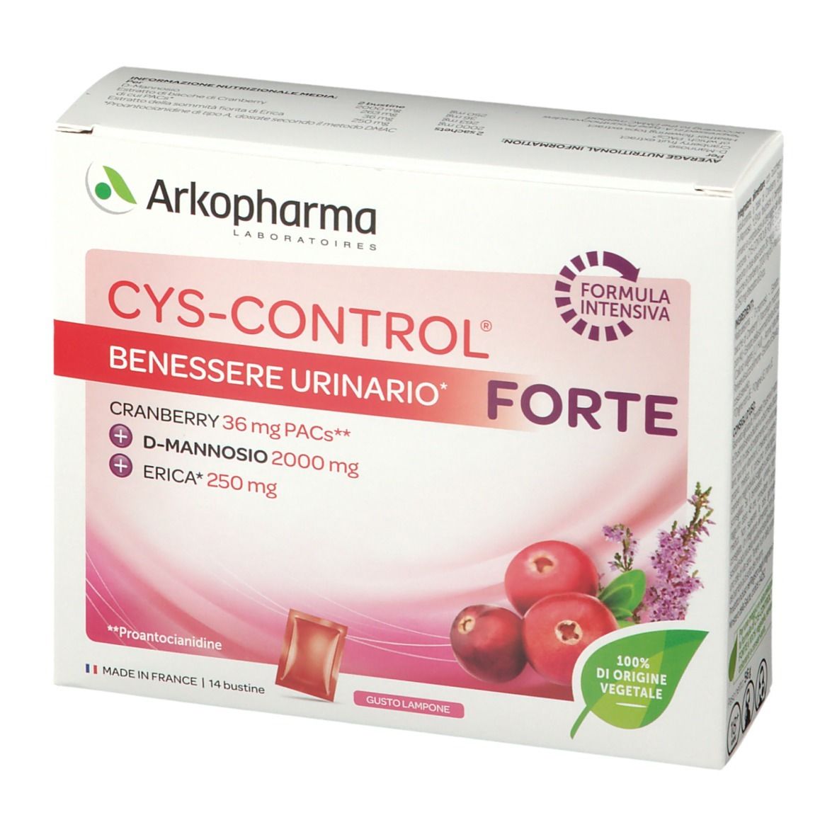 Arkopharma CYS-CONTROL® Forte 4 pz - Redcare