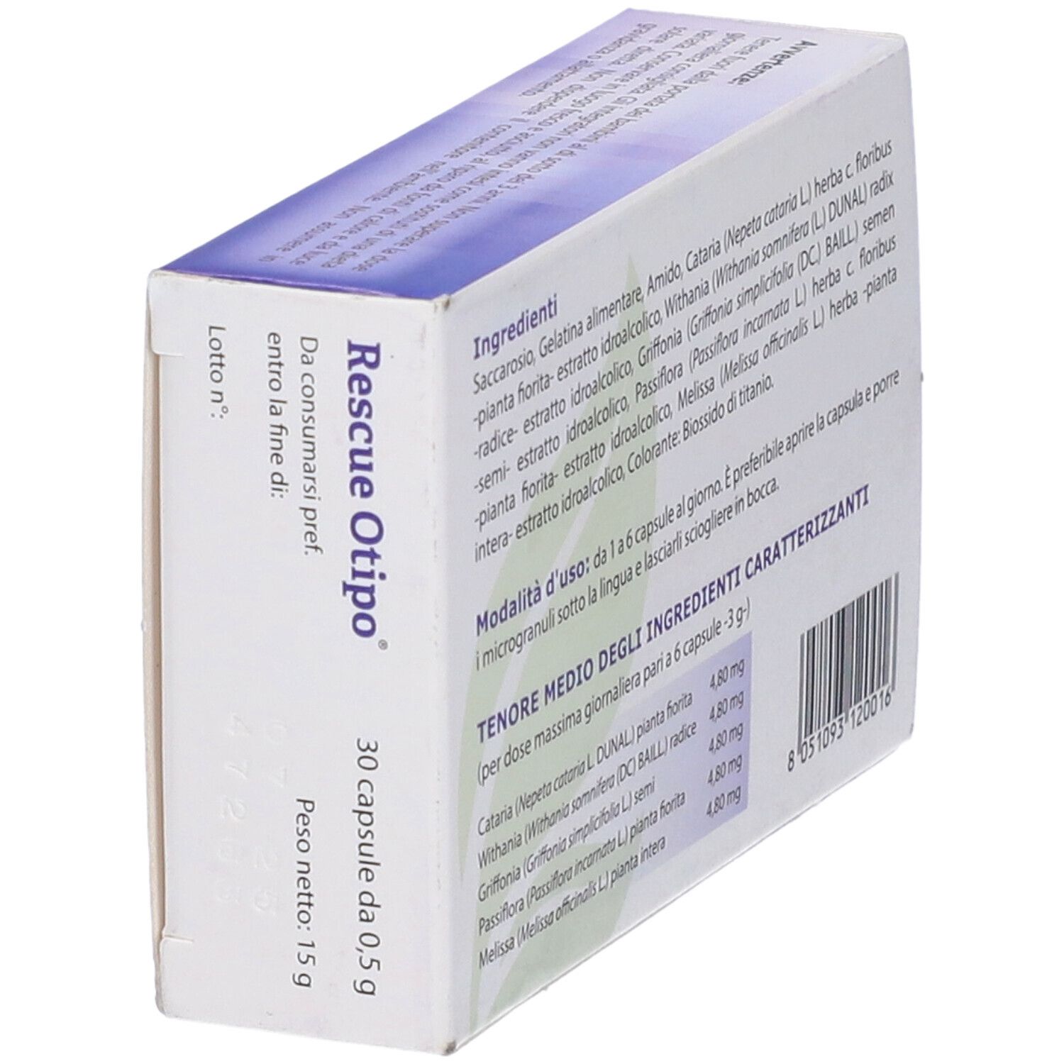 Rescue Otipo 30 Capsule 30 pz - Redcare
