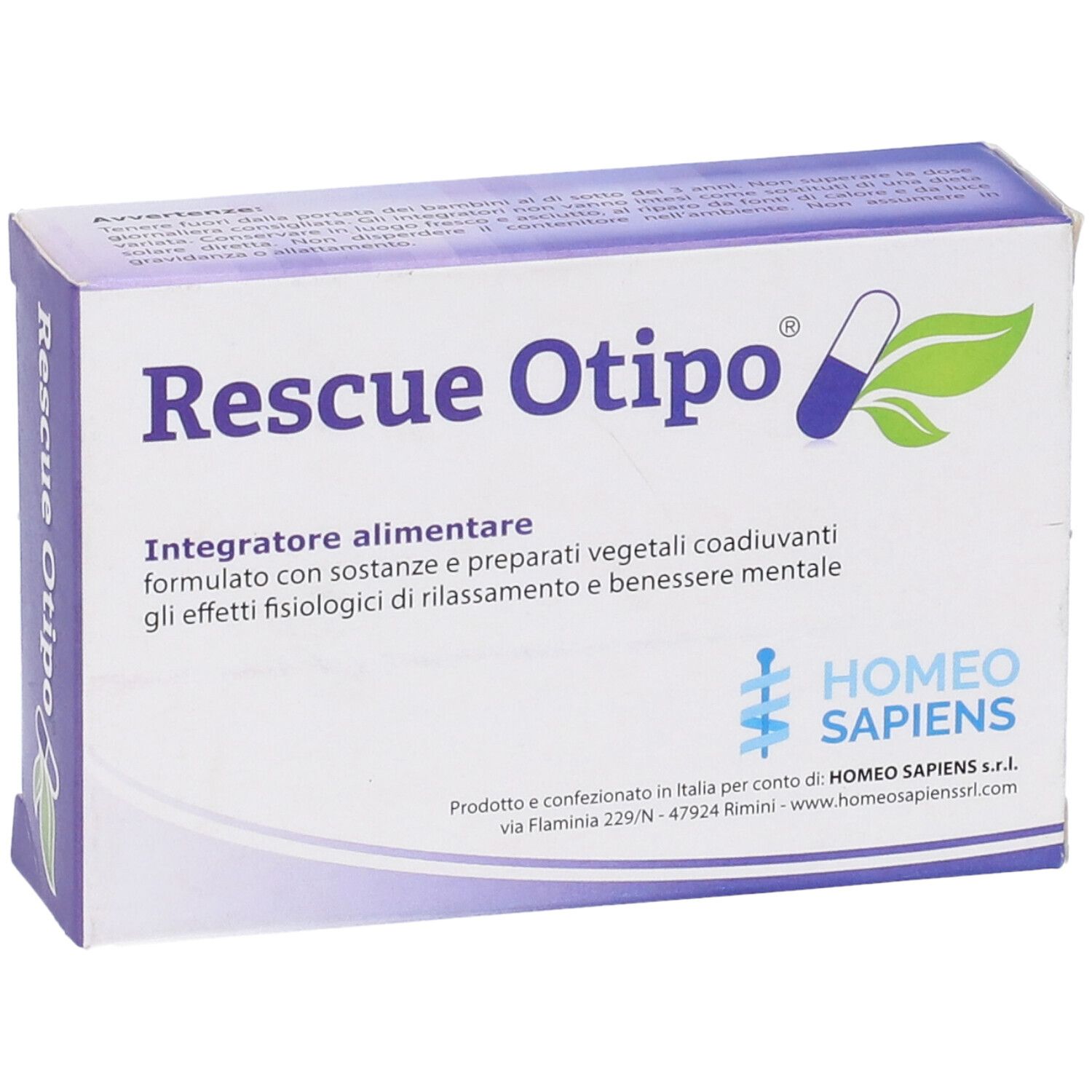Rescue Otipo 30 Capsule 30 pz - Redcare