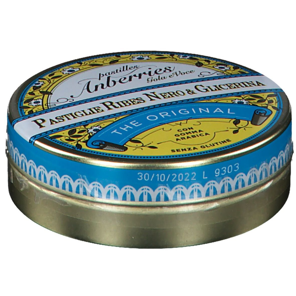 Pastilles Anberries Ribes Nero & Glicerina 55 g - Redcare