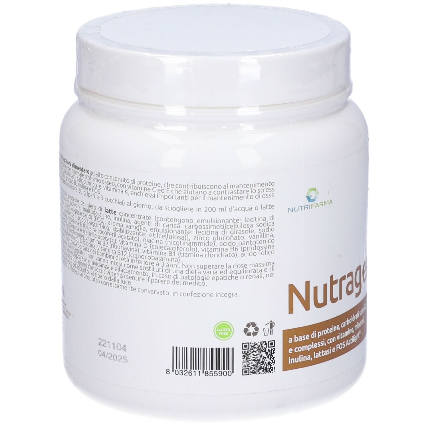 Nutragen Polvere Gusto Vaniglia 300 g - Redcare
