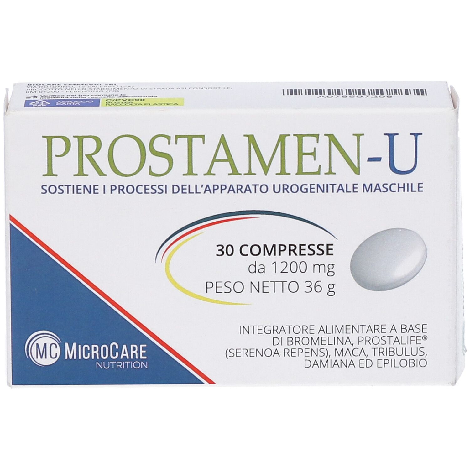 Prostamen U 30 Compresse 30 pz - Redcare