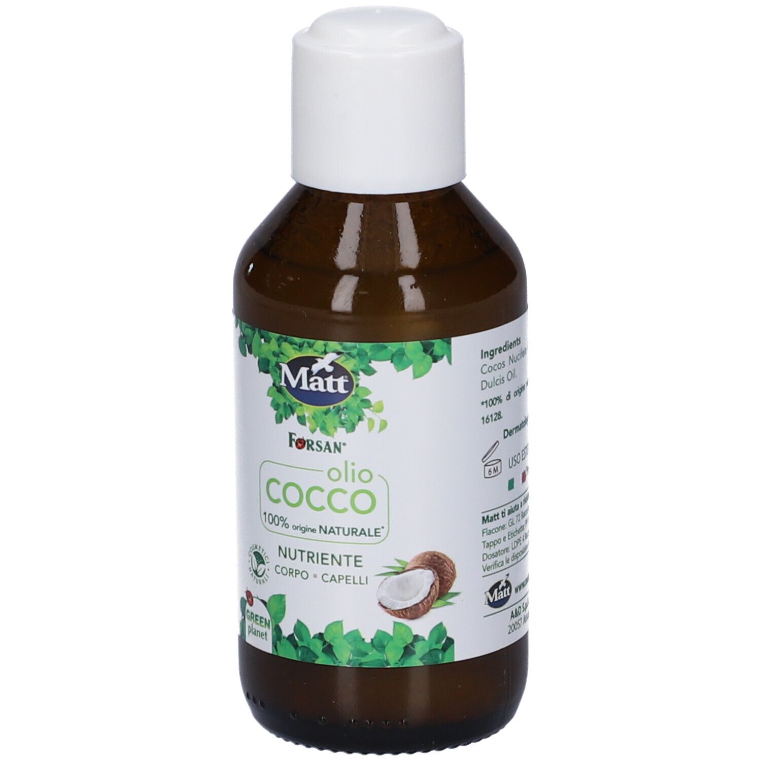 Matt Forsan Olio Cocco 100 ml - Redcare