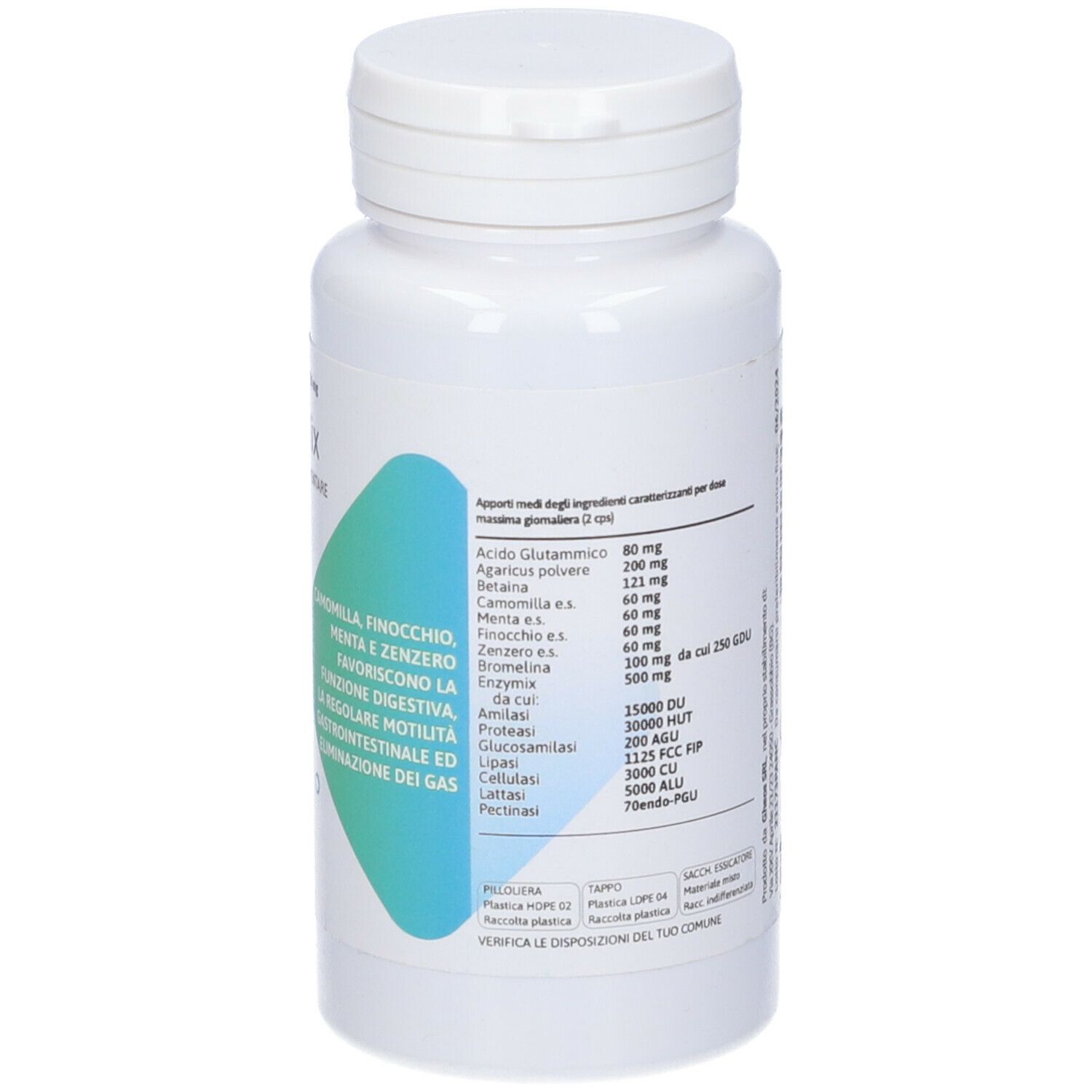 Panc Mix 60Cps 750Mg 60 pz - Redcare