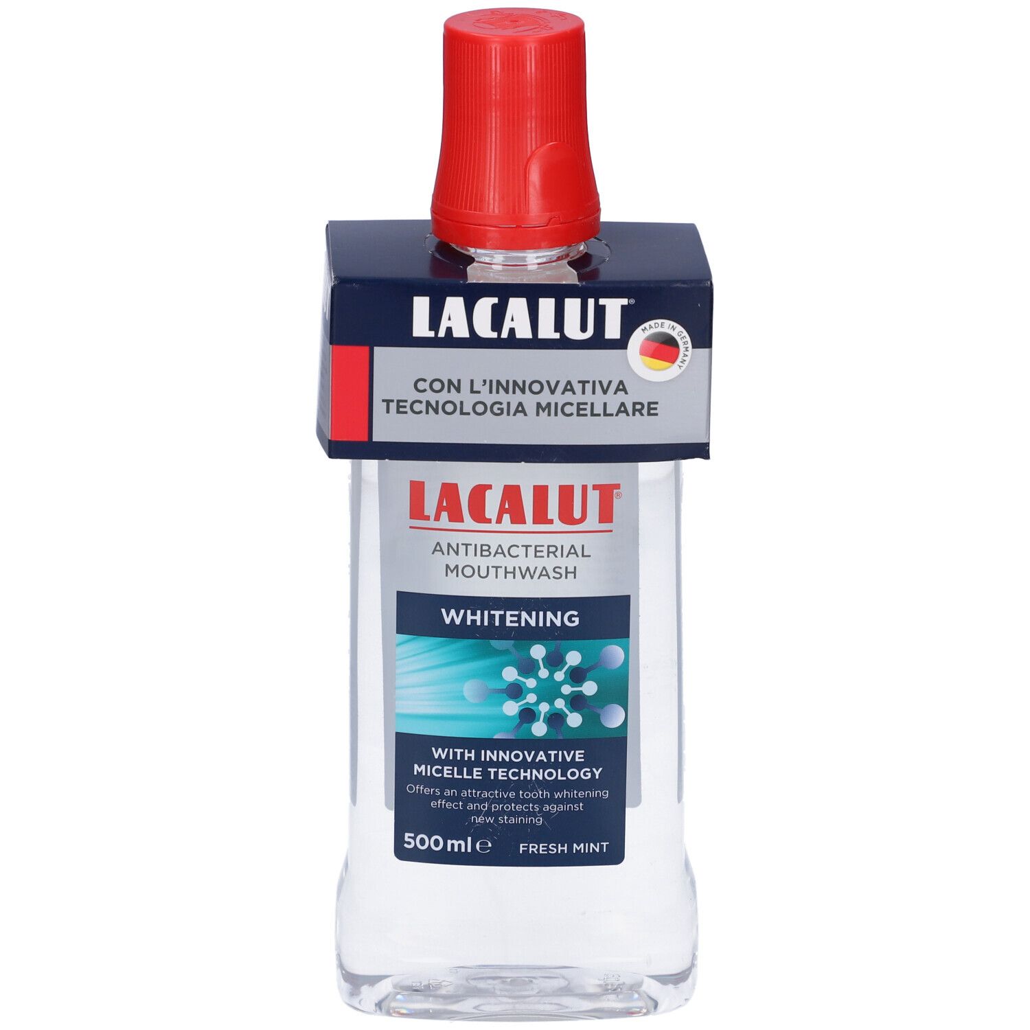 Lacalut Collutorio Micellare Whitening 500 ml - Redcare