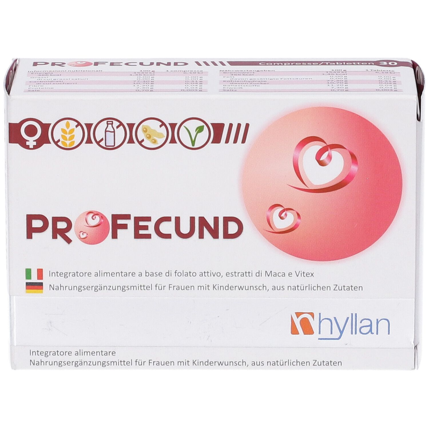 Profecund 30 Compresse 12 g - Redcare