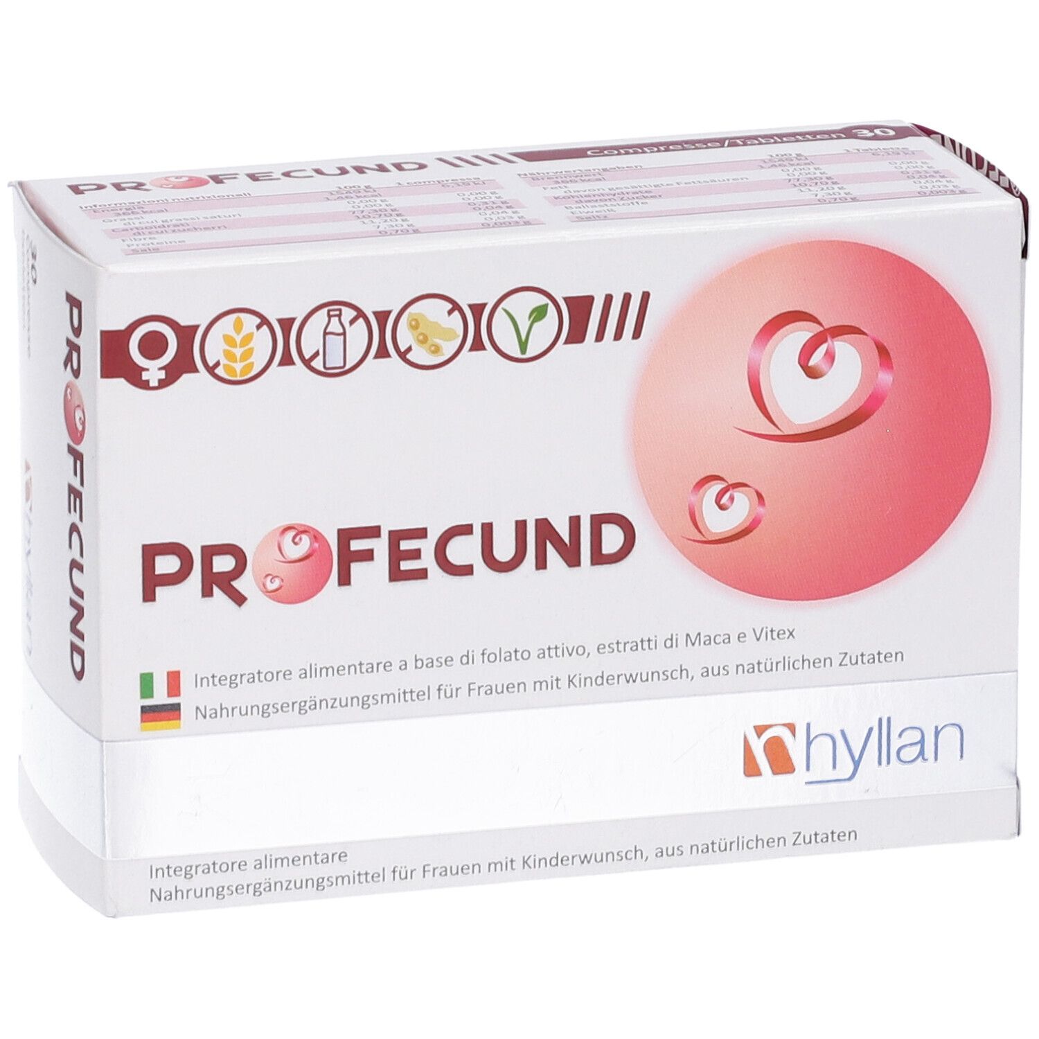 Profecund 30 Compresse 12 g - Redcare