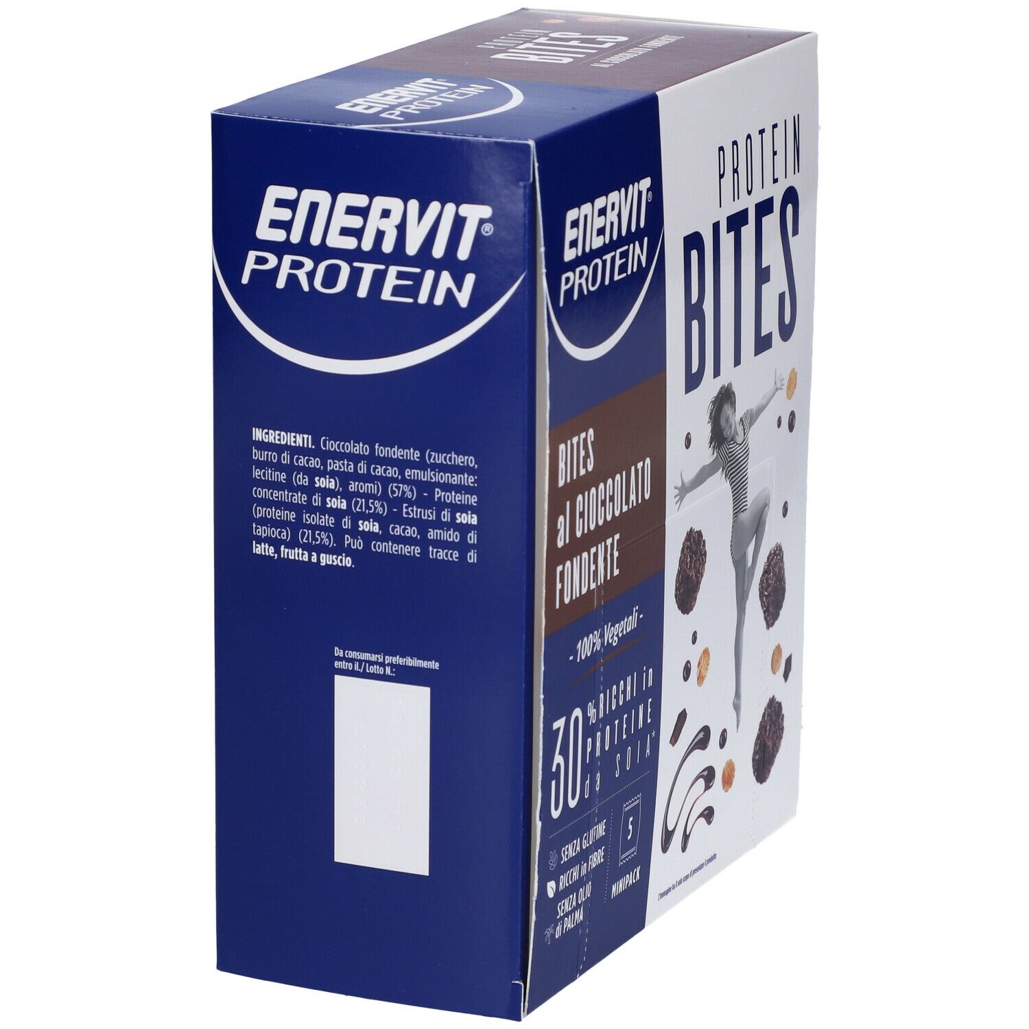 ENERVIT® Protein Bites Cioccolato Fondente 24 g - Redcare