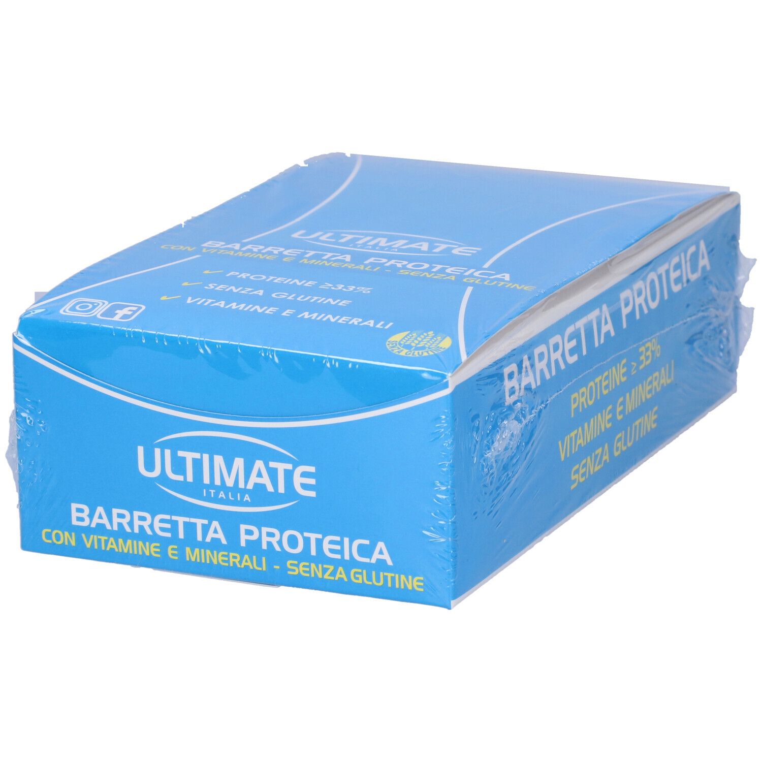 ULTIMATE Barretta Proteica 33% Gusto Caramello 24x40 g - Redcare