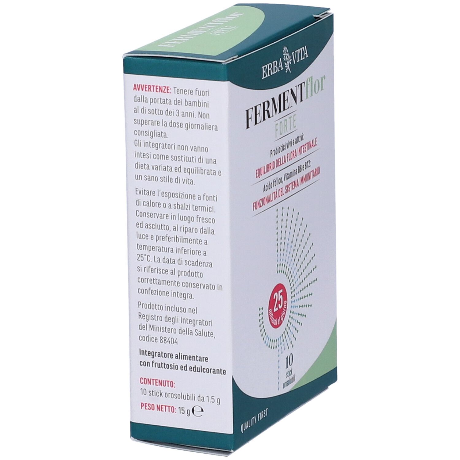 FERMENTFLOR FORTE 10STICKPACK 1 pz - Redcare