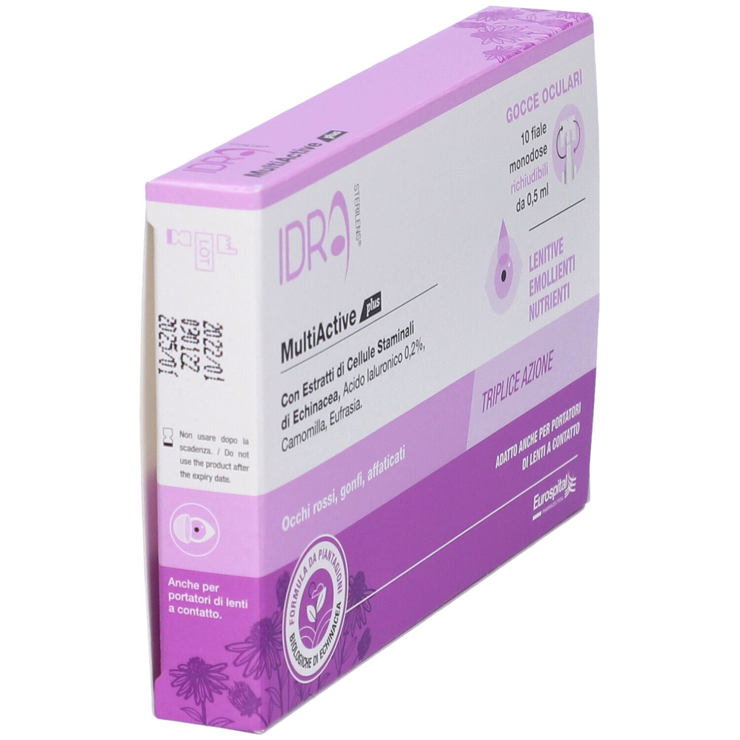 Sterilens IDRA MultiActive Plus Triplice Azione 10x0,5 ml - Redcare