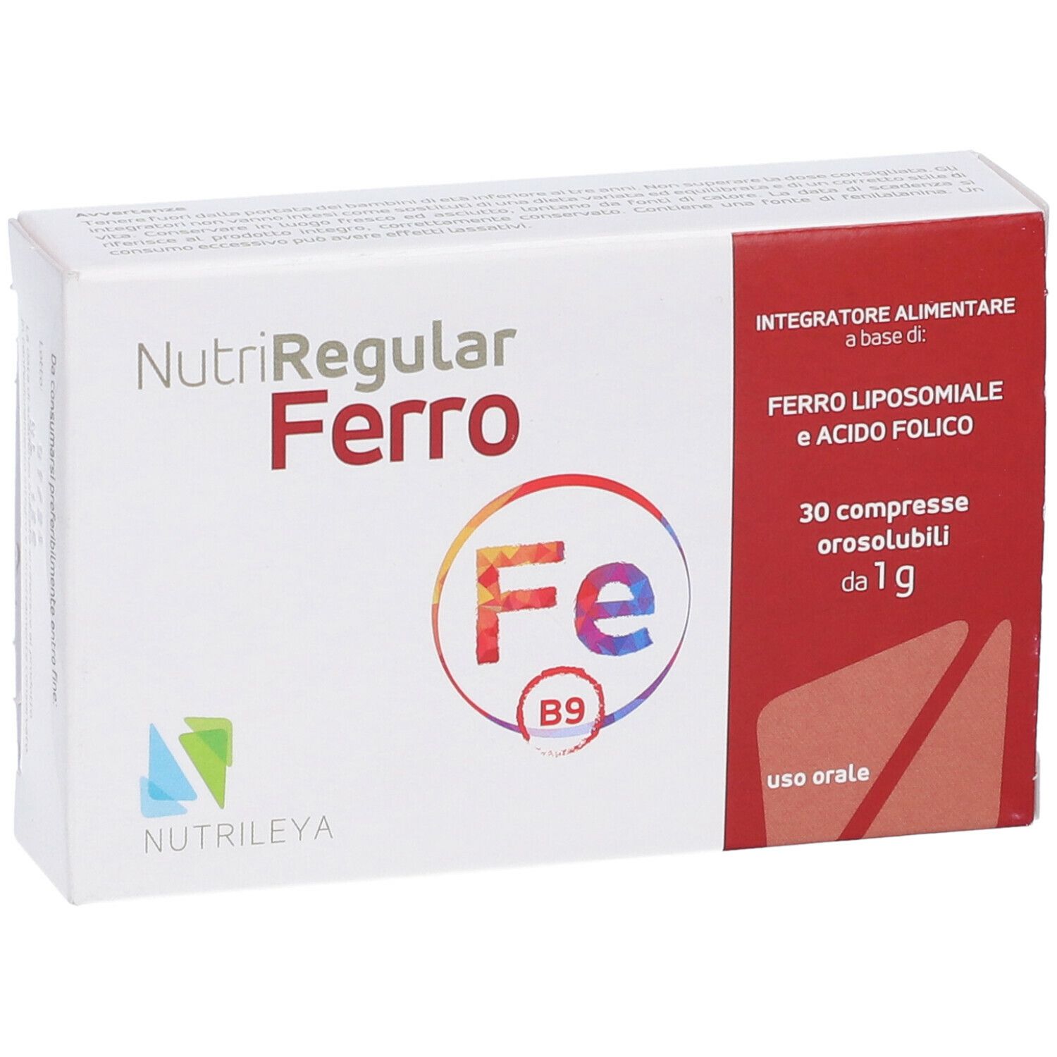 Nutriregular Ferro 30 Compresse Orosolubili 30 g - Redcare