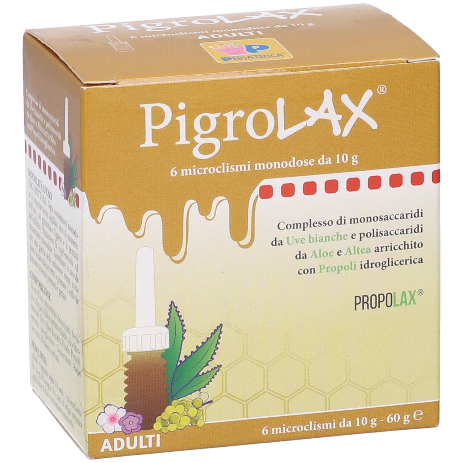 Microclisma Pigrolax Adulti 6 X 10 G 6x10 g - Redcare