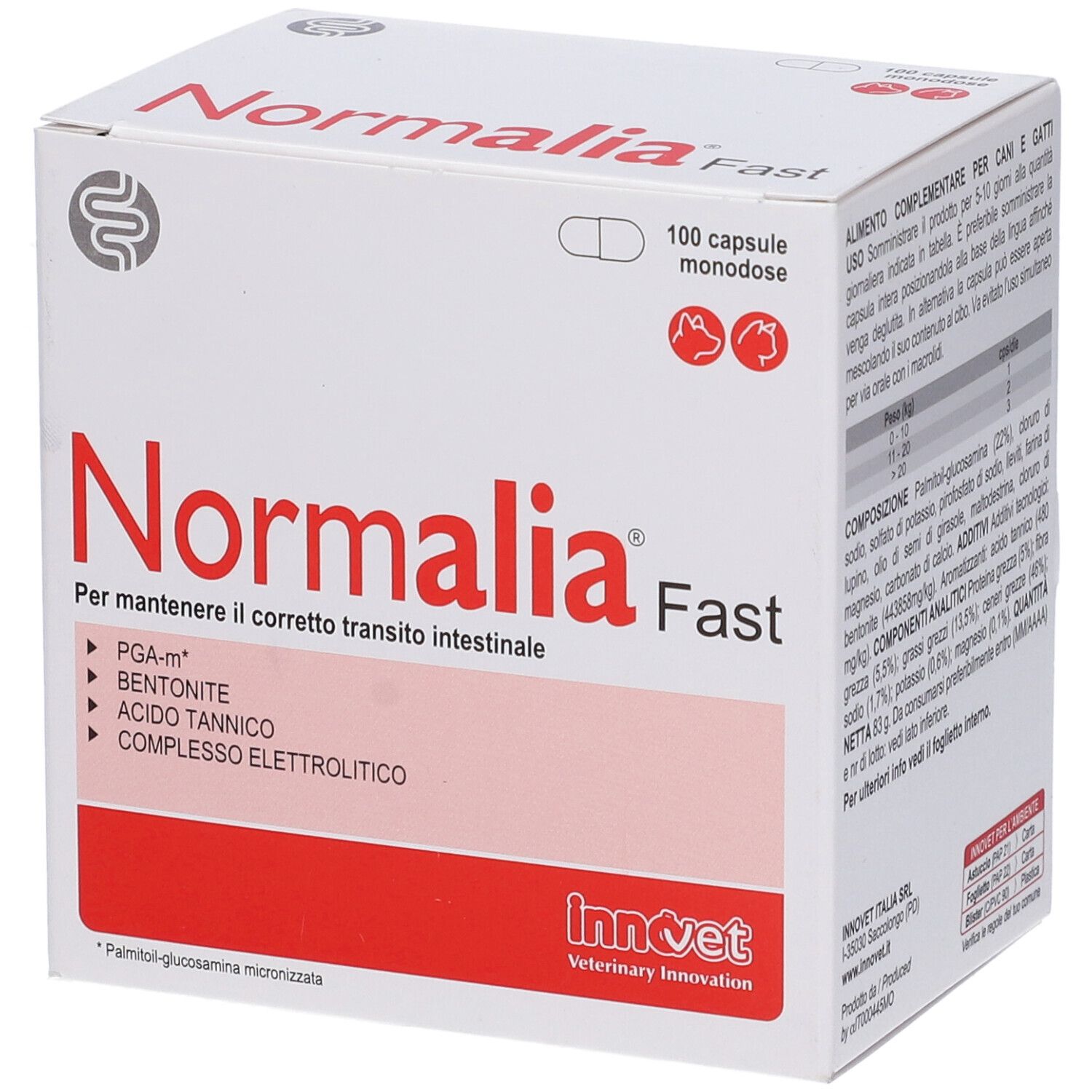 Normalia Fast 100 Capsule Monodose 1 pz - Redcare
