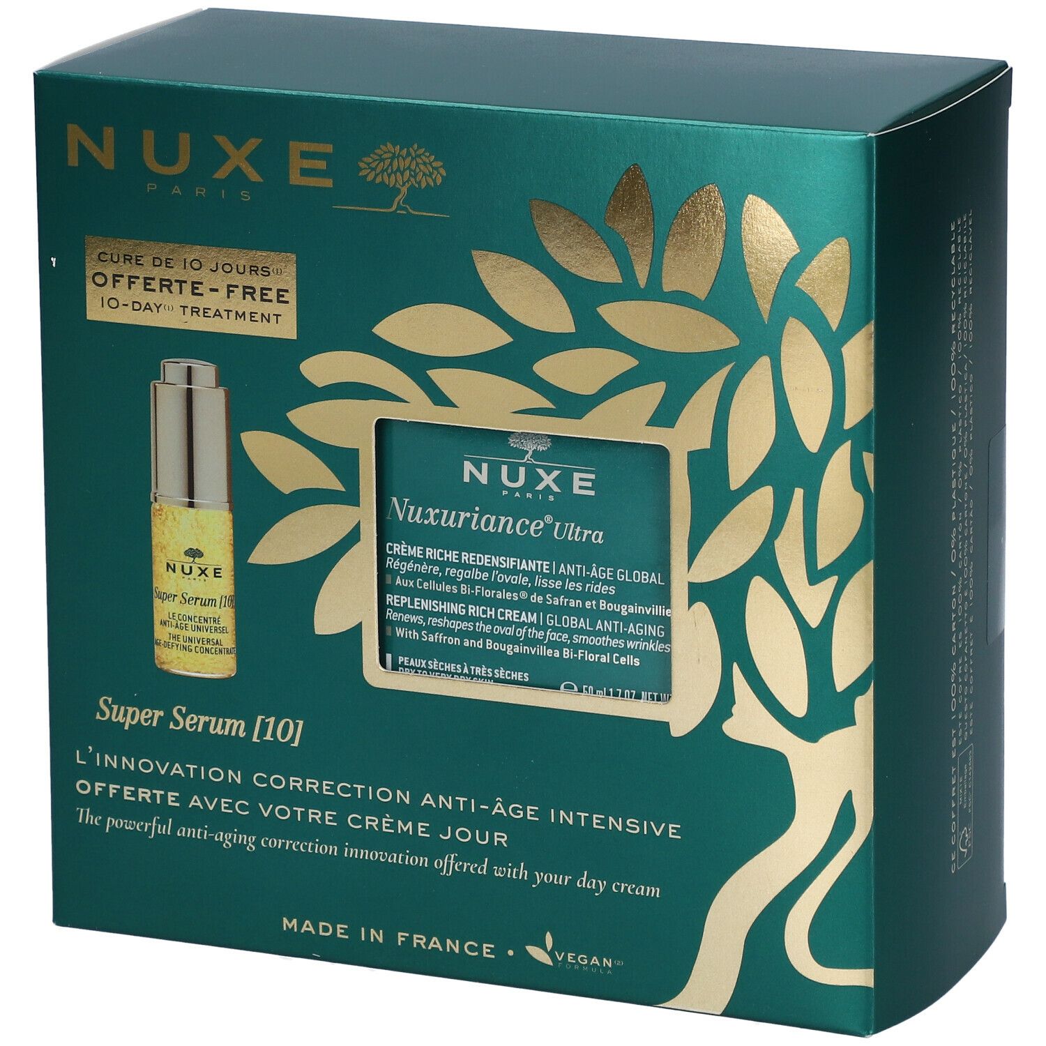 NUXE Cofanetto Nuxuriance® Ultra e Super Serum [10] 1 pz - Redcare