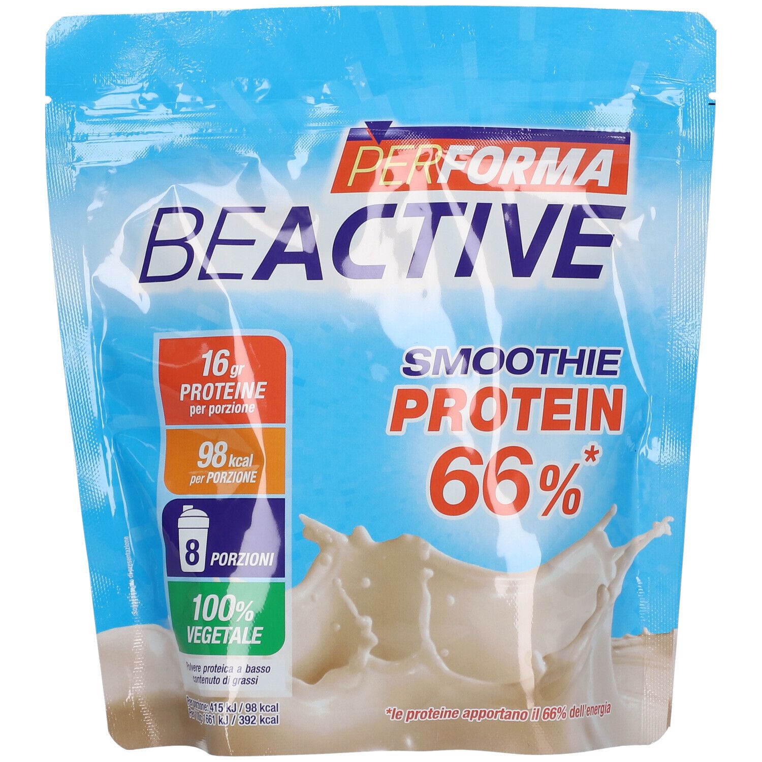 PERFORMA BEACTIVE Smoothie Protein 66% 200 g - Redcare