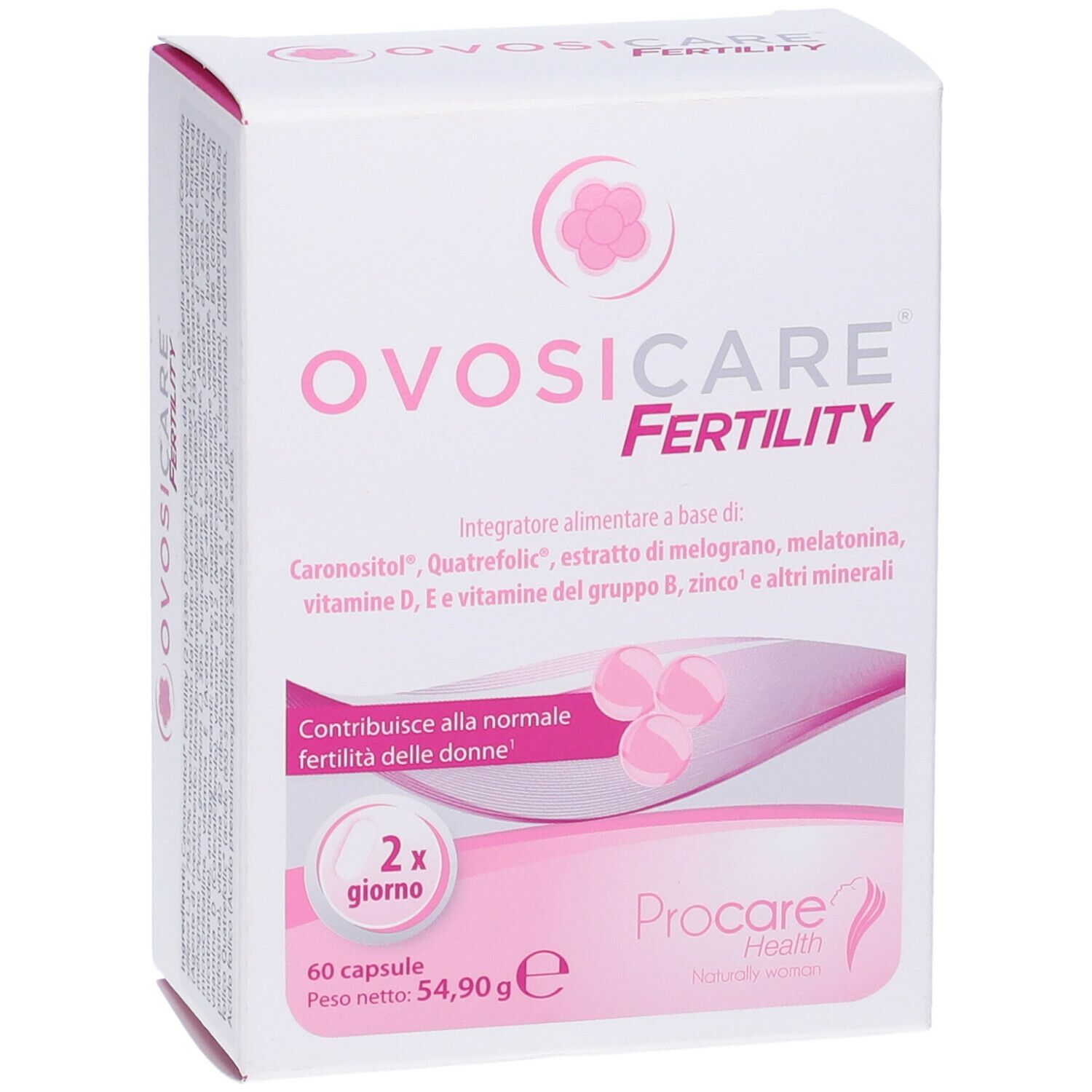 Ovosicare Fertility 60 Capsule 60 pz - Redcare