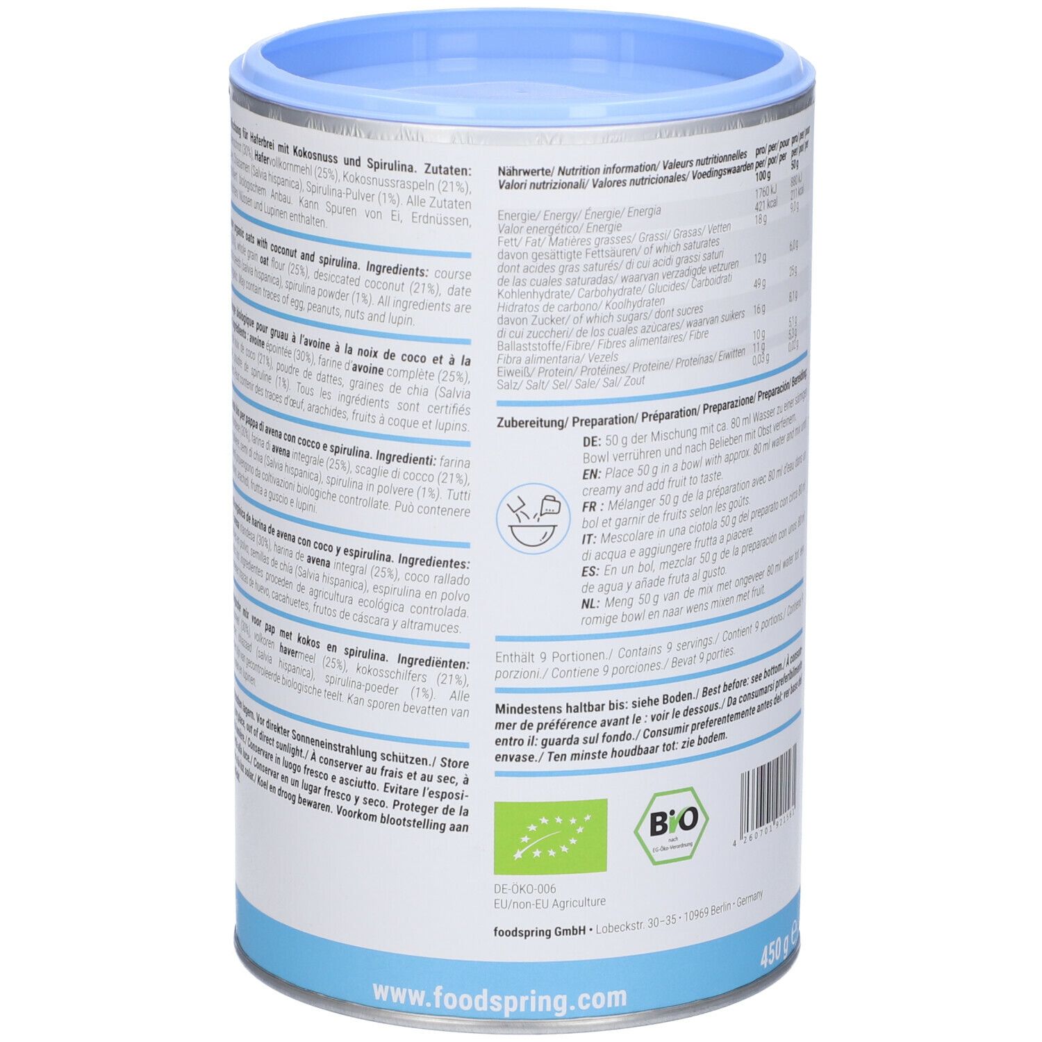 Foodspring® 450 g - Redcare