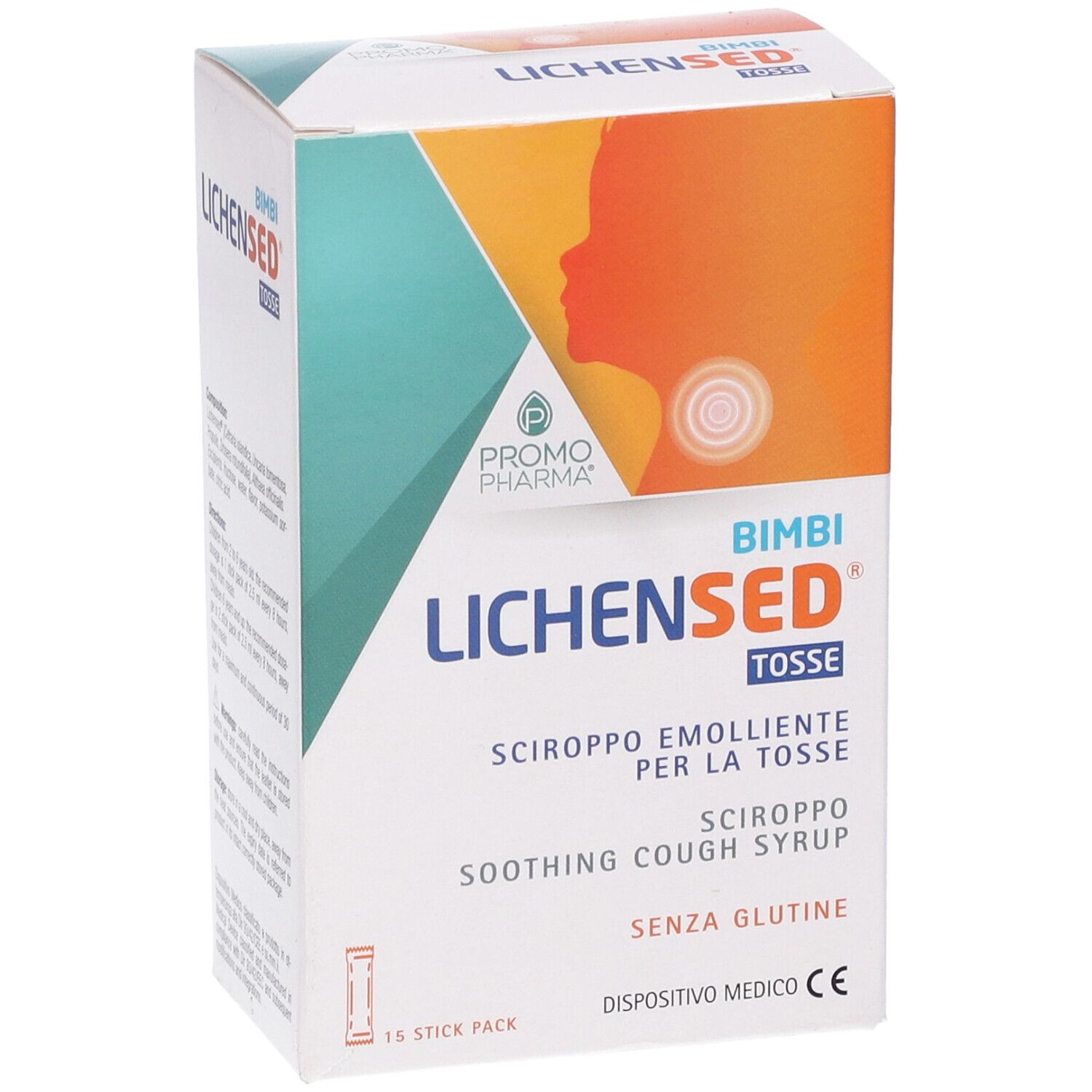 PromoPharma® Lichensed® Sciroppo Bimbi Stick 15x2,5 ml - Redcare