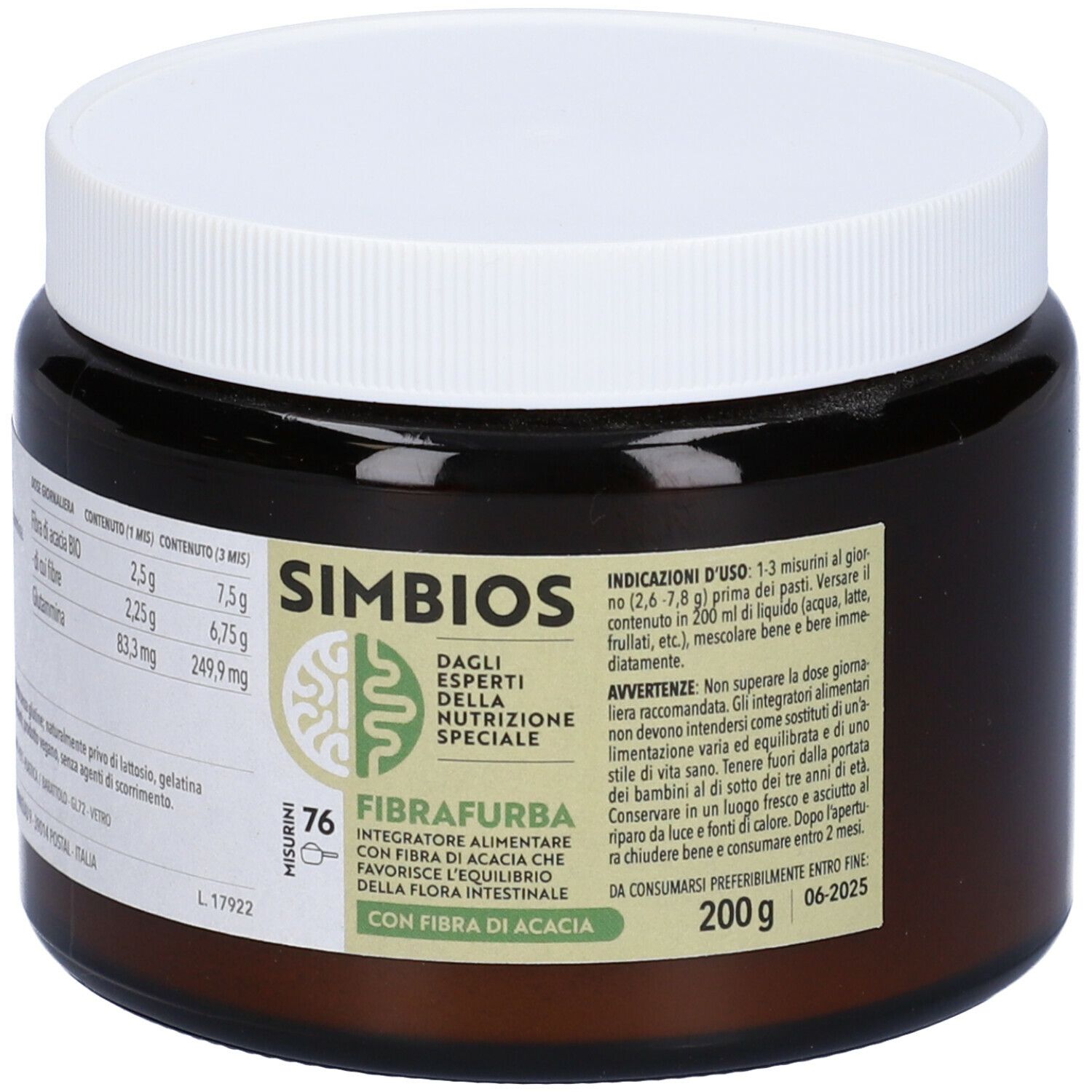 Simbios Fibrafurba 200 g - Redcare
