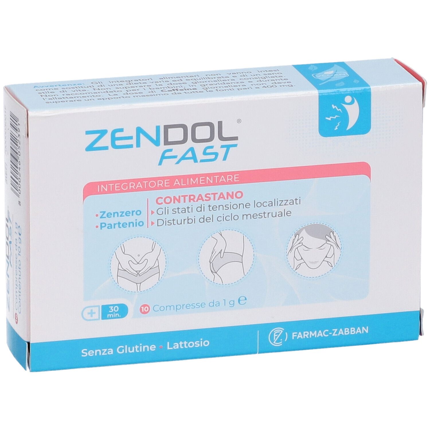 Zendol Fast 10 Compresse 10 g - Redcare