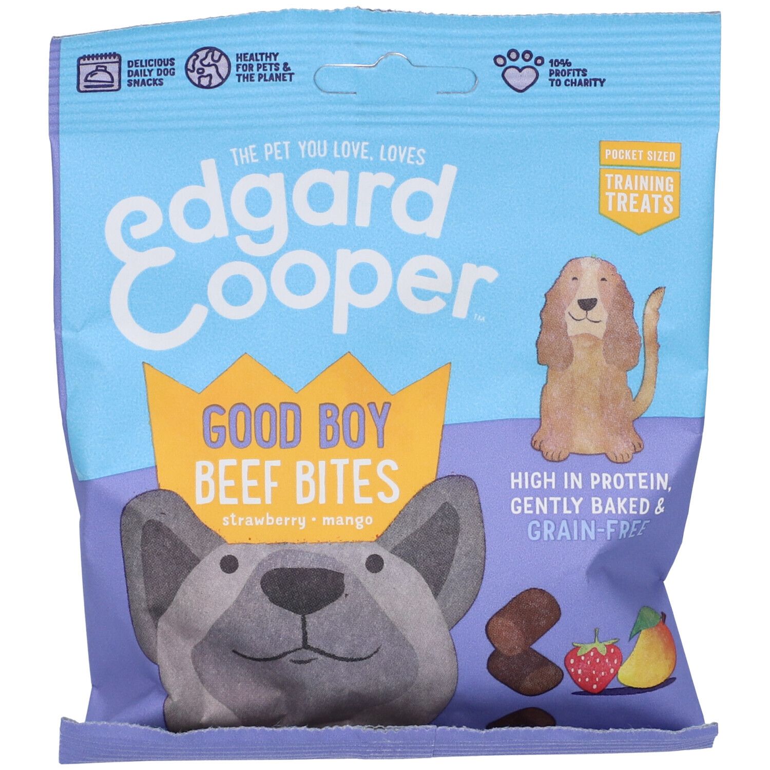 Edgard Cooper Good Boy Beef Bites Cani 50 g - Redcare