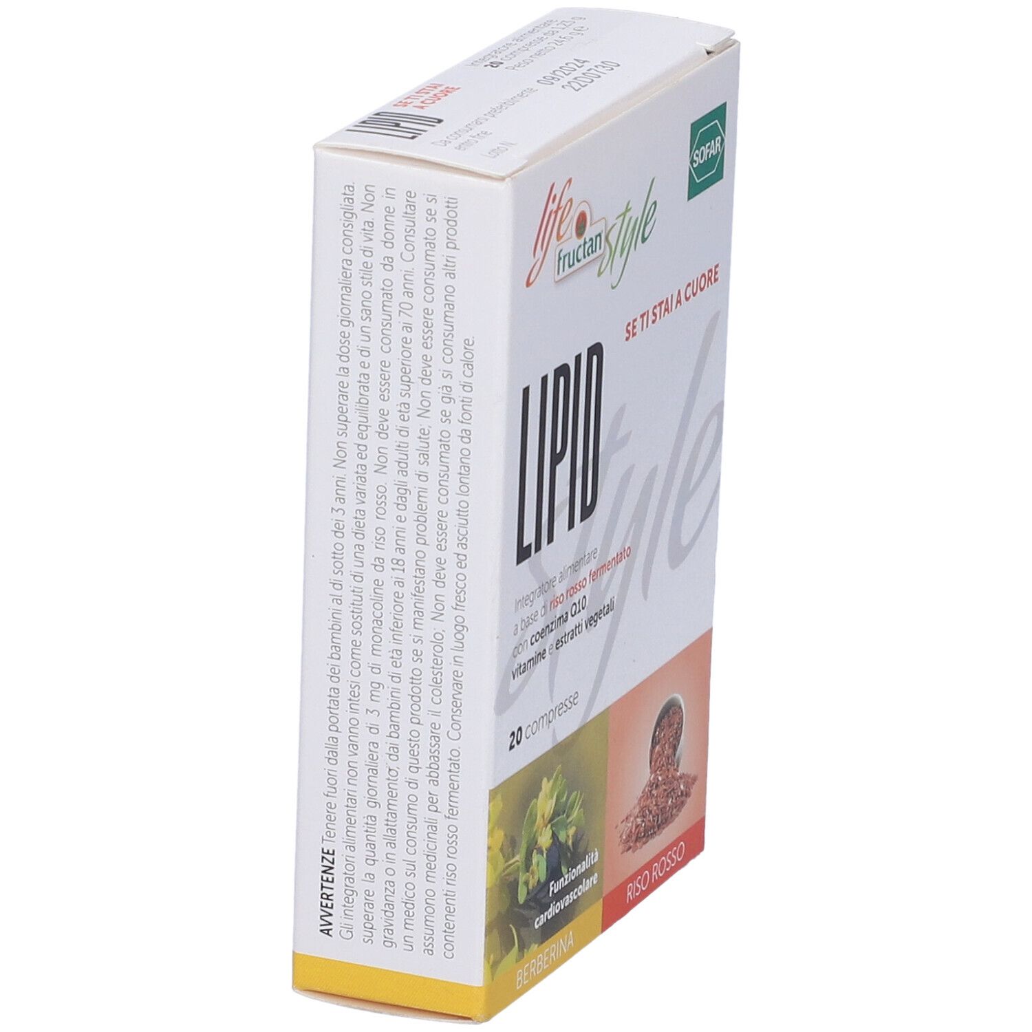 Lipid 20 Compresse 24,6 g - Redcare