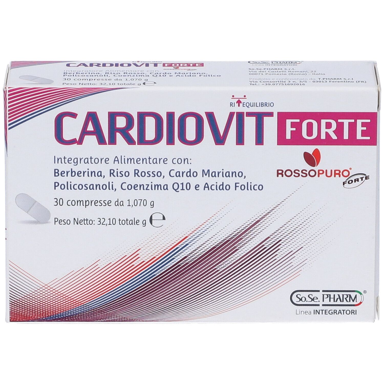 Cardiovit Forte 30 Compresse 32,1 g - Redcare