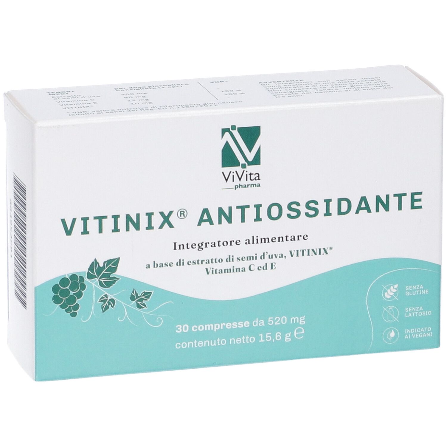 Vitinix Antiossidante 30 Compresse 15,6 g - Redcare