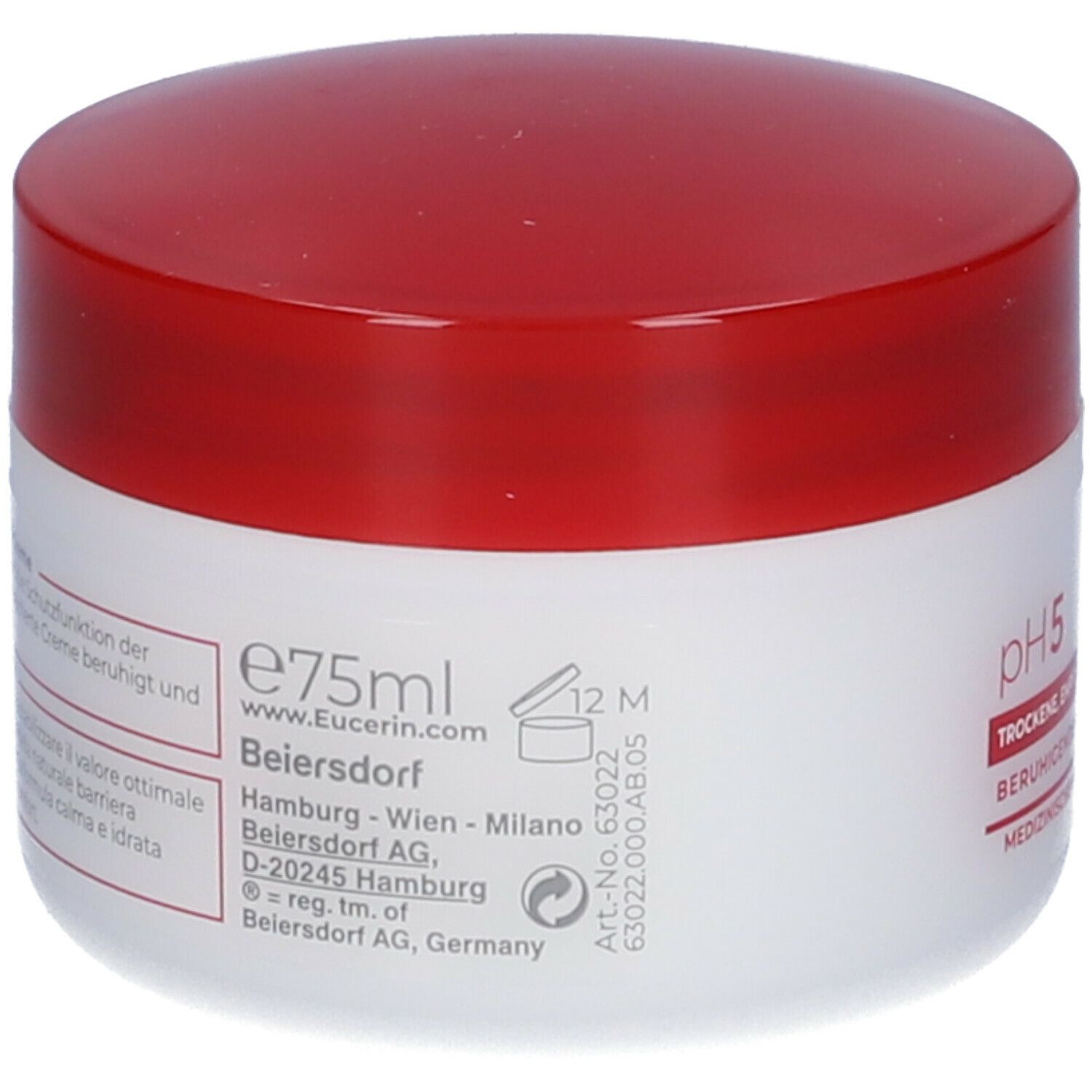 Eucerin® Ph 5 Crema 75 ml - Redcare