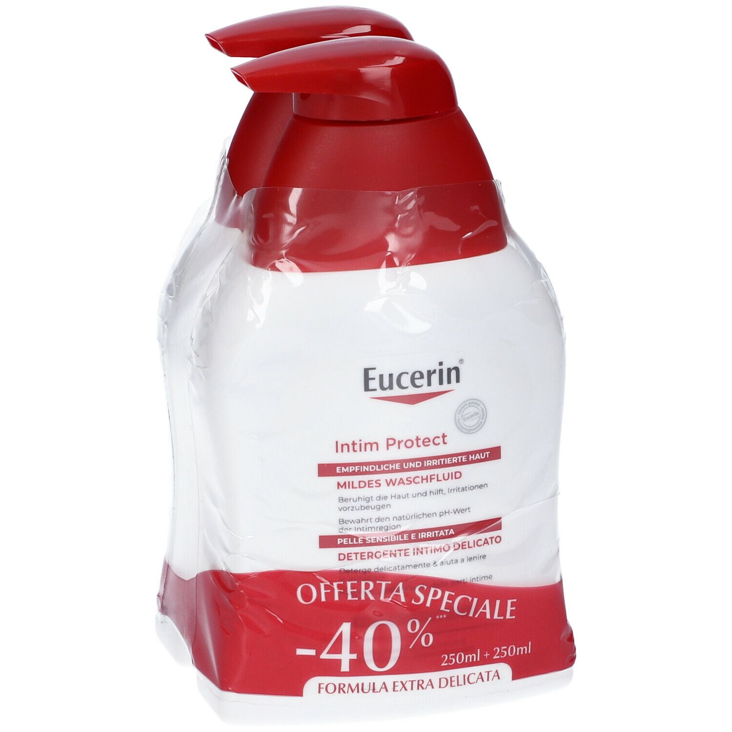 Eucerin Detergente Intimo Delicato Set da 2 250 ml - Redcare