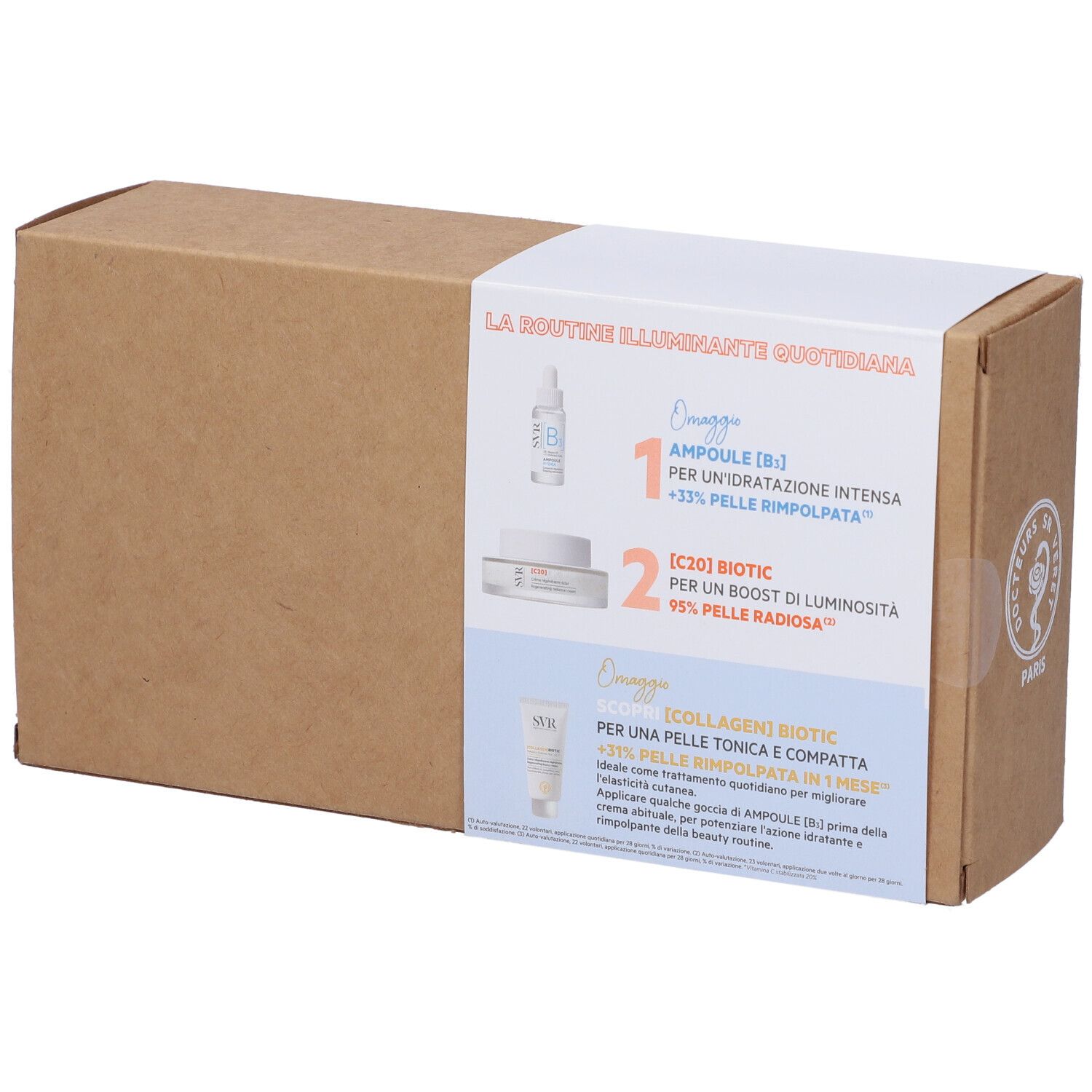 Biotic Set C20 Biotic + Mini Collagen Biotic + Ampoule B 1 pz - Redcare