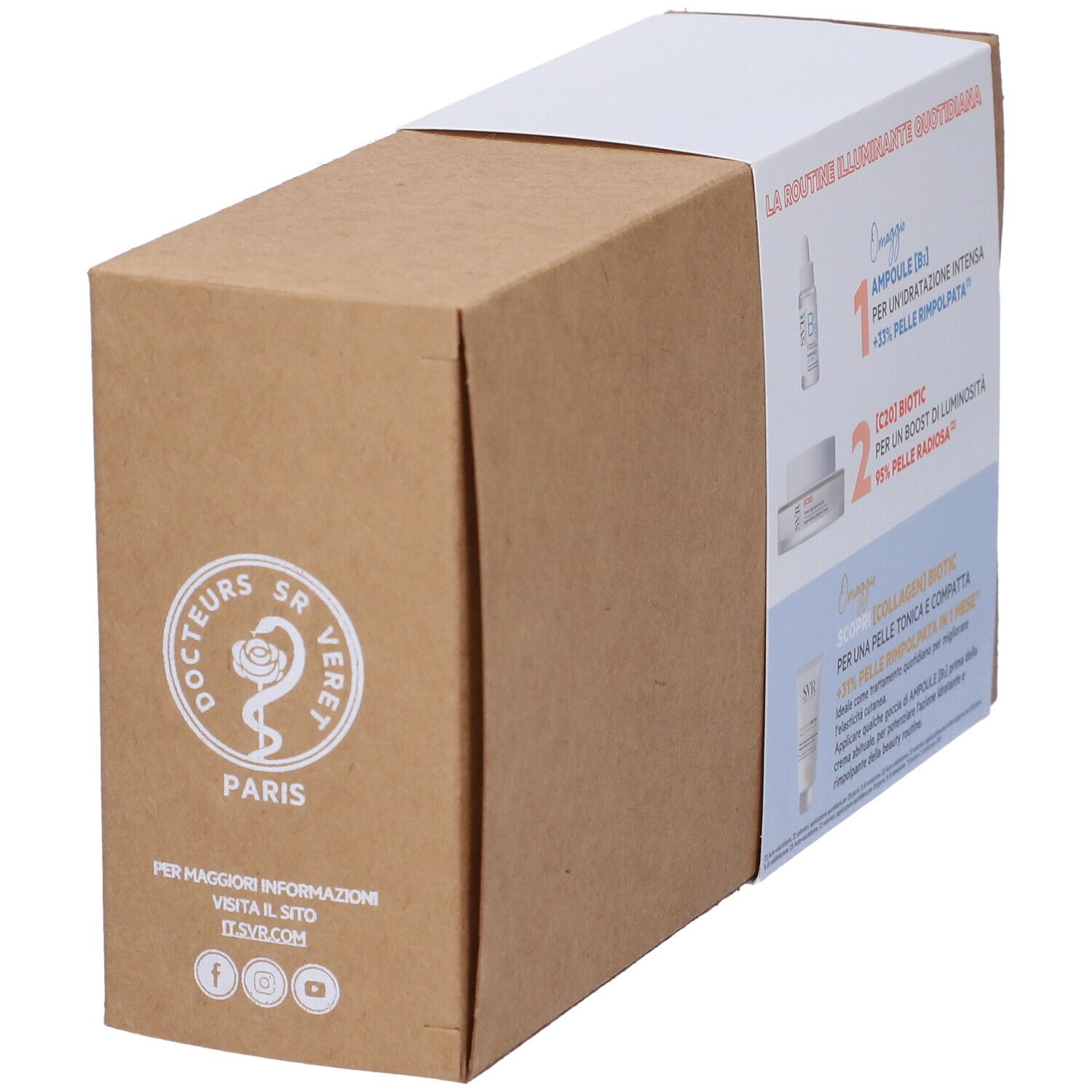 Biotic Set C20 Biotic + Mini Collagen Biotic + Ampoule B 1 pz - Redcare