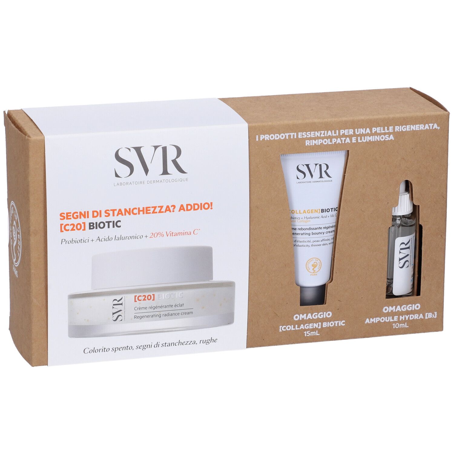 Biotic Set C20 Biotic + Mini Collagen Biotic + Ampoule B 1 pz - Redcare