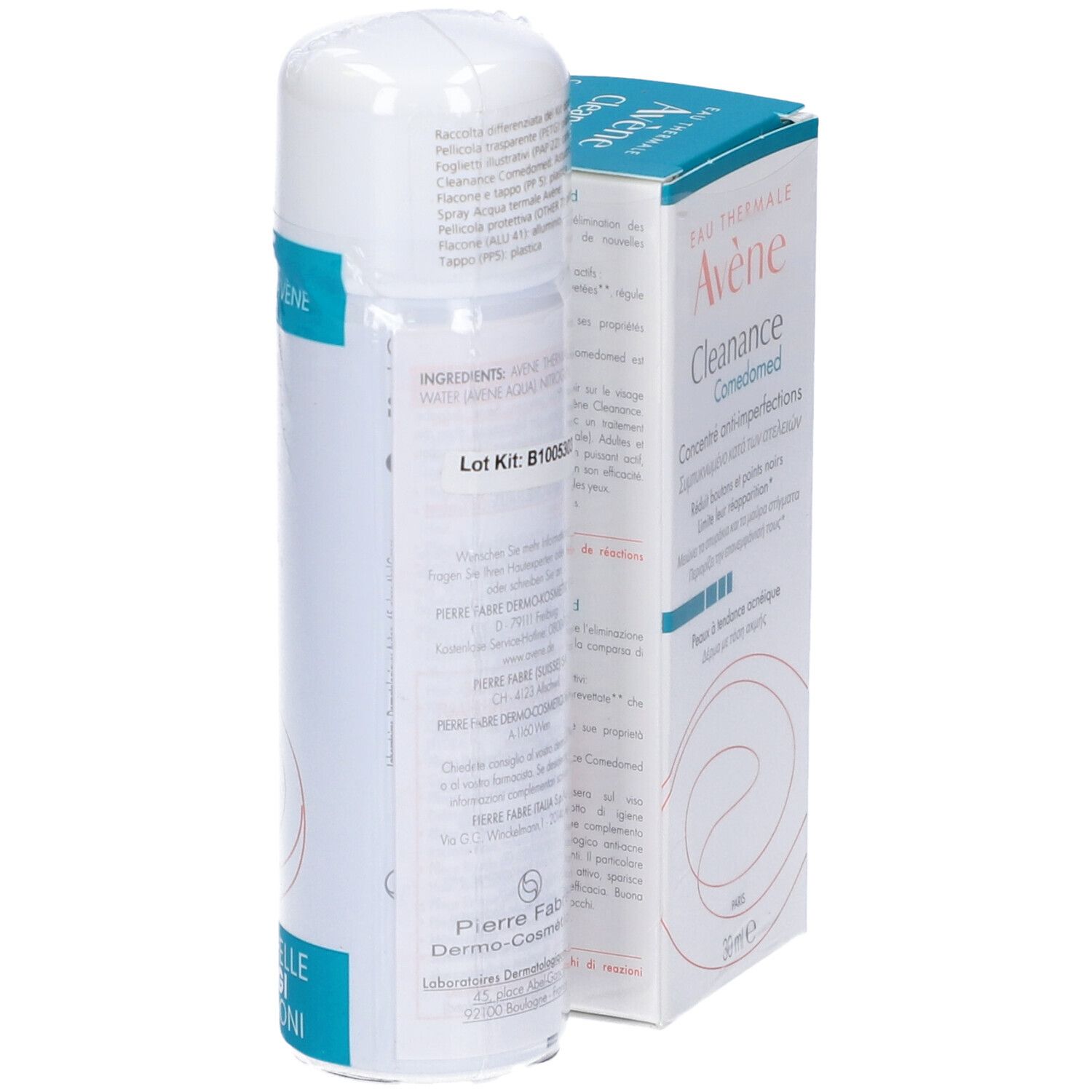 Avène Set Cleanance Comedomed Concentrato Anti-Imperfezioni + Acqua ...