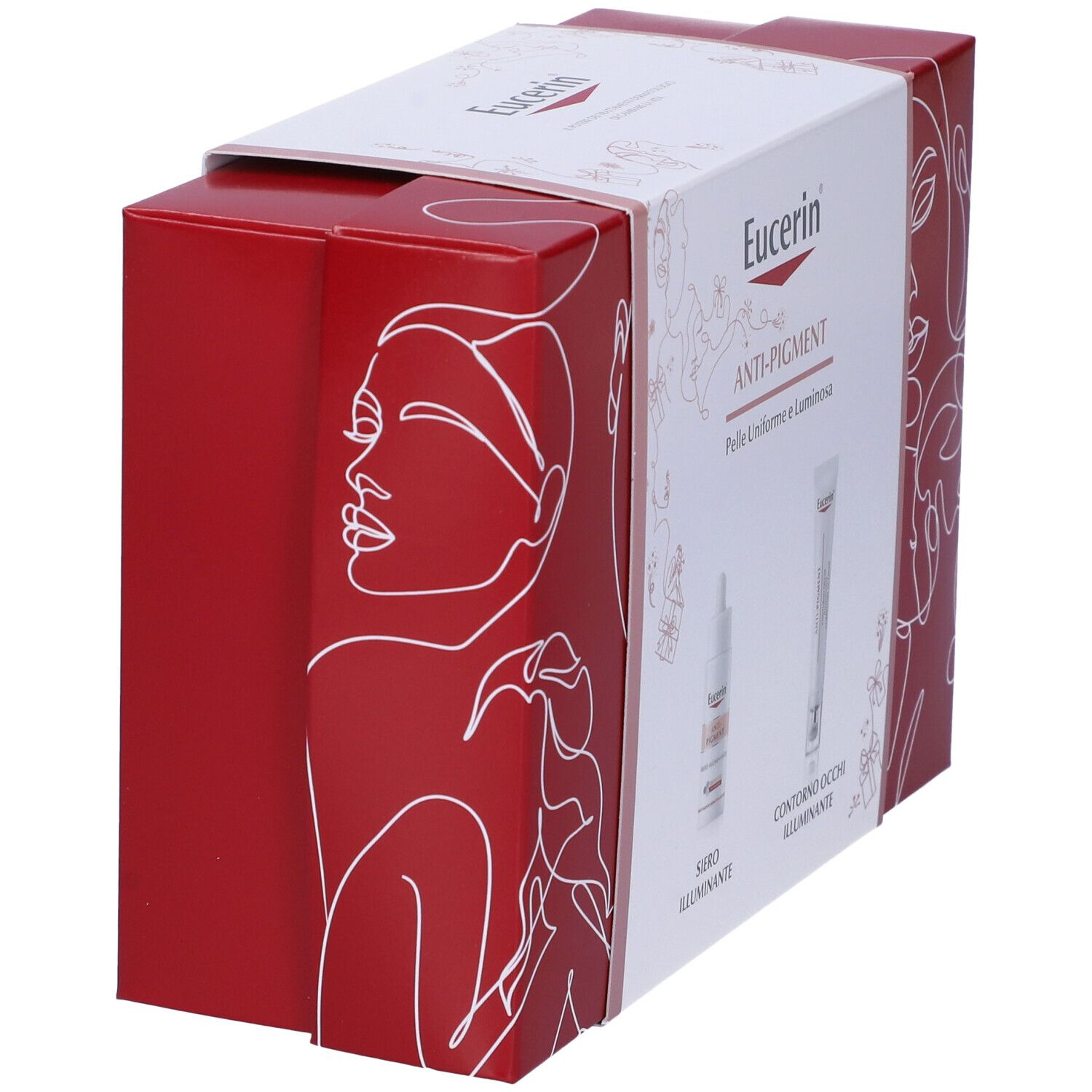 Eucerin Box Anti-Pigment Siero Illuminante + Contorno Occhi Illuminante ...