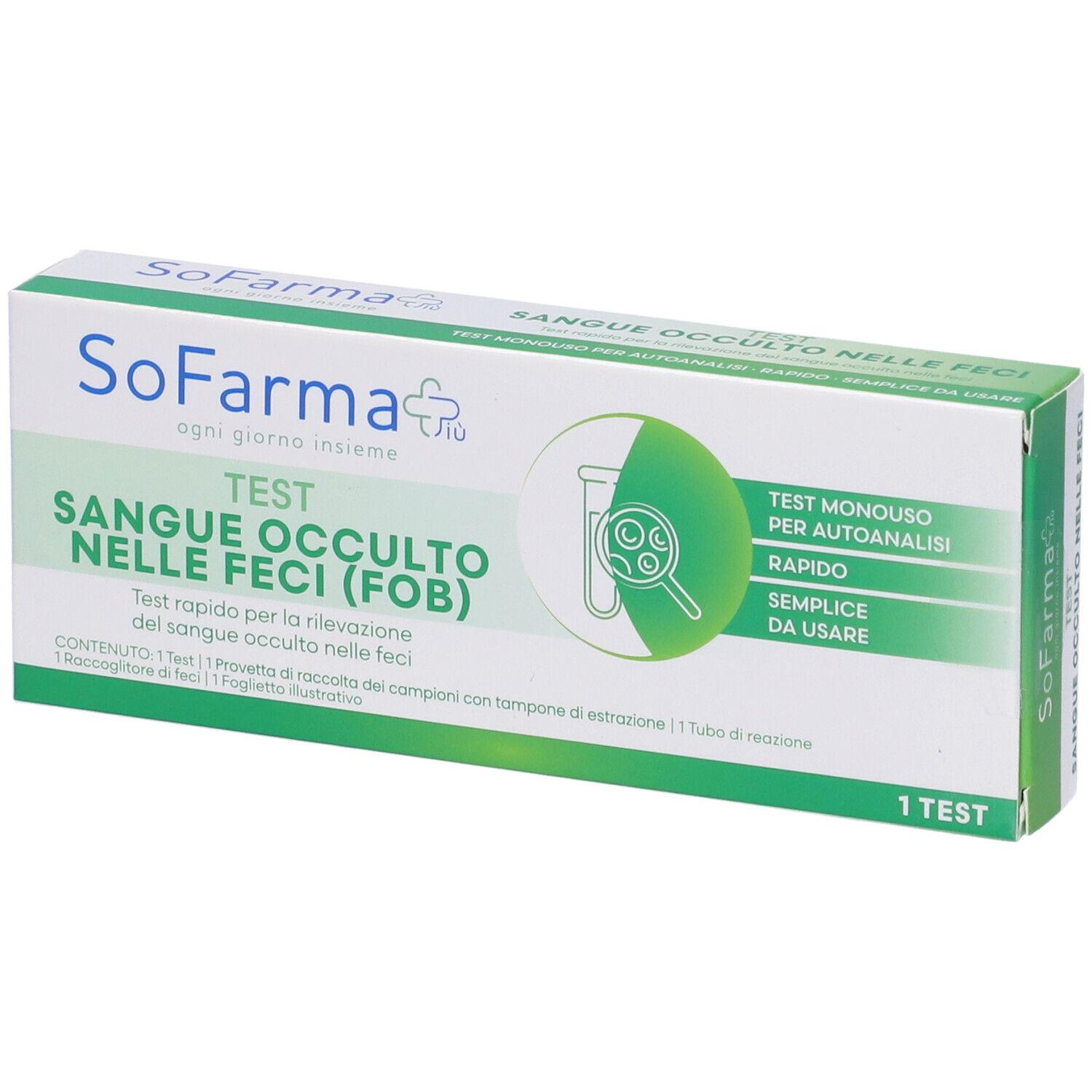 Sofarmapiu' Selftest Sangue Occulto Feci 1 pz - Redcare