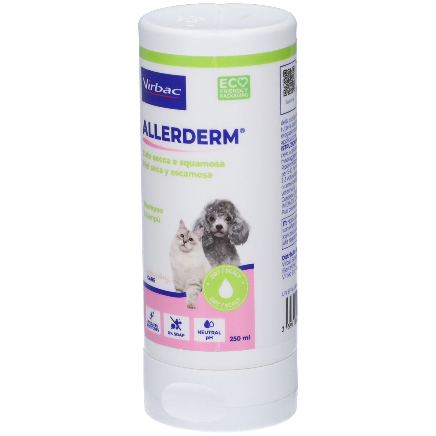 Allerderm Shampoo Cute Secca E Squamosa 250 Ml 250 ml - Redcare