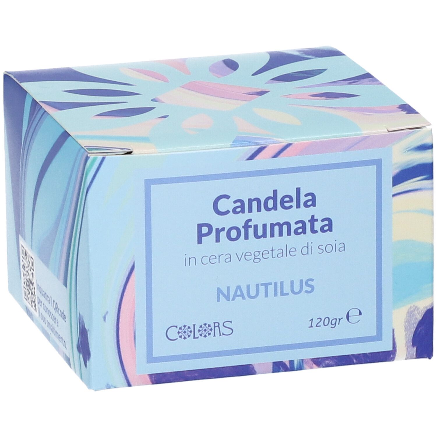 Colors Candela Profumata Nautilus in Cera Vegetale 1 pz - Redcare