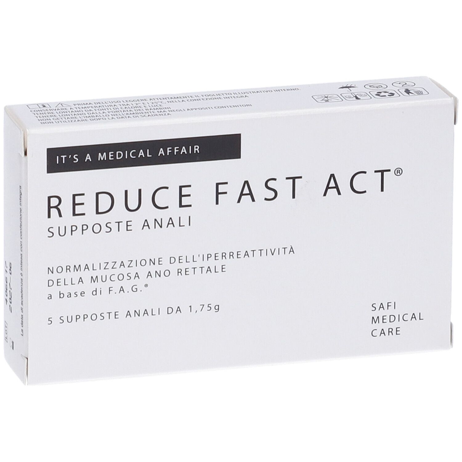 Reduce Fast Act 5 Supposte 8,75 g - Redcare