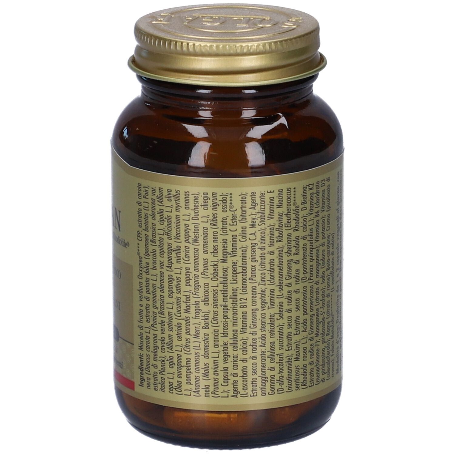Solgar Multiman Capsule Vegetali 44,9 g - Redcare