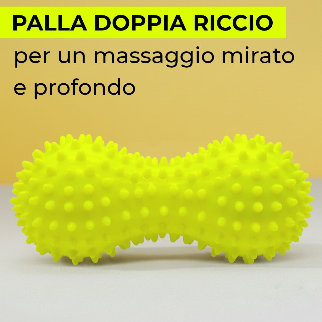 KALAHARI Set Rullo Massaggio Piedi e Pallina Doppia Riccio con eBook ...