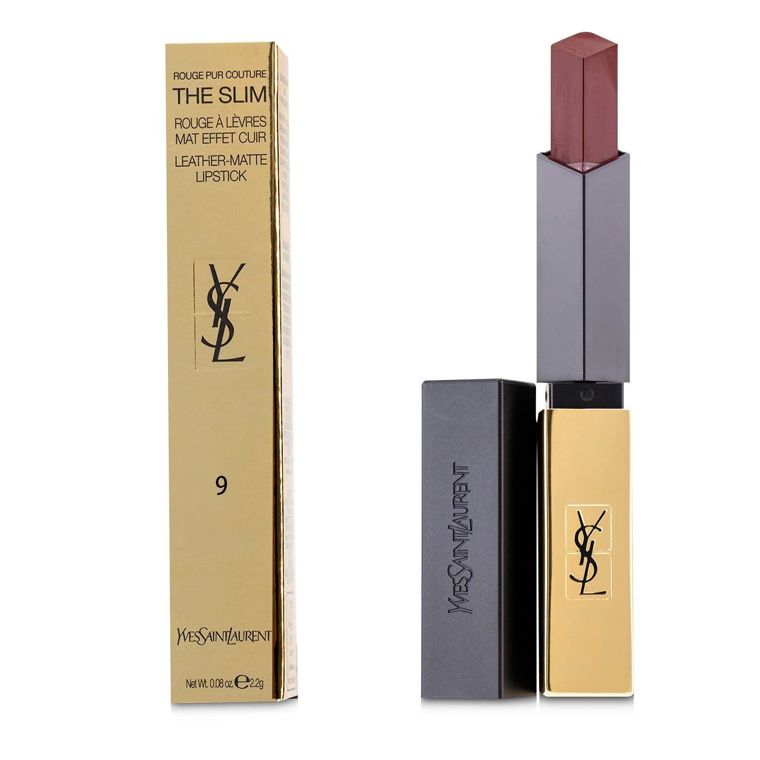 Yves Saint Laurent Rouge Pur Couture Slim n. 09 VVVV – Rossetto slim ...