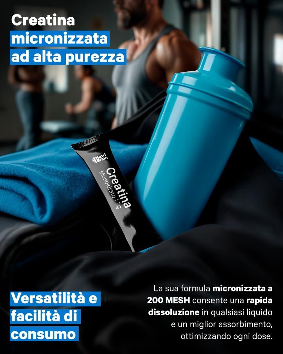 NUTRIBRAIN Creatina Monoidrato 3000 mg in Stick 30 pz - Redcare