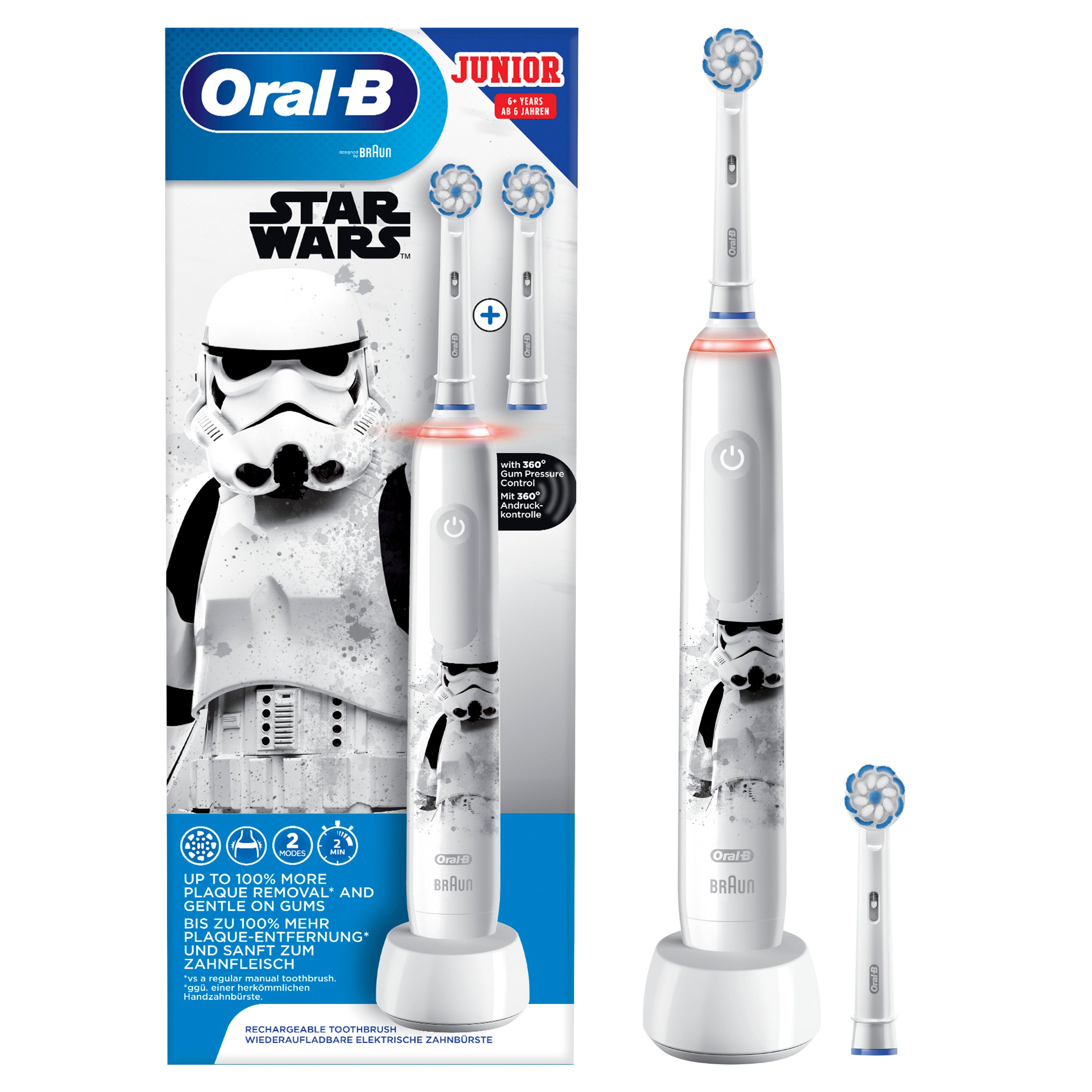 Oral-B PRO 3 Junior Star Wars Spazzolino Elettrico 1 pz - Redcare Oral-B PRO 3 Junior Star Wars Spazzolino Elettrico 1 pz - Redcare