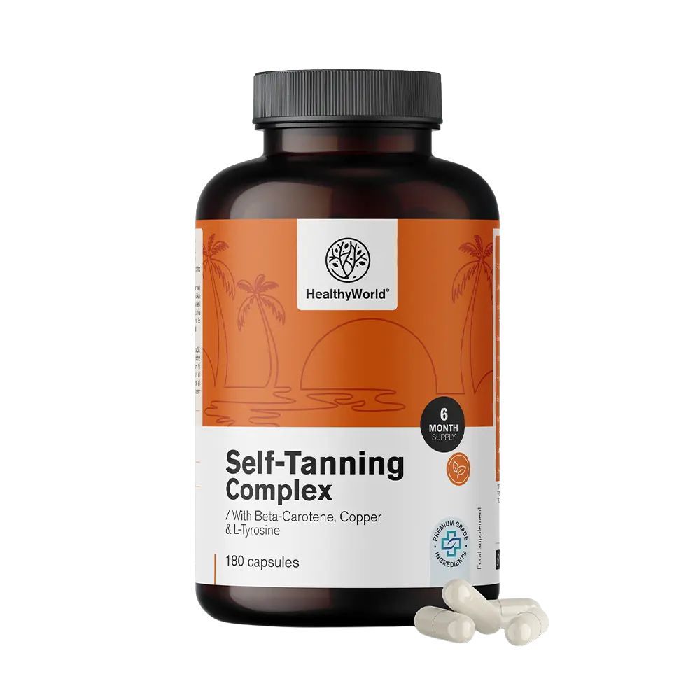 HealthyWorld Self-Tanning Complex 180 pz - Redcare